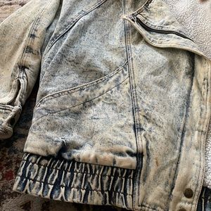 Andy Johns | Jackets & Coats | Vintage Andy Johns Sherpa Denim Jacket ...